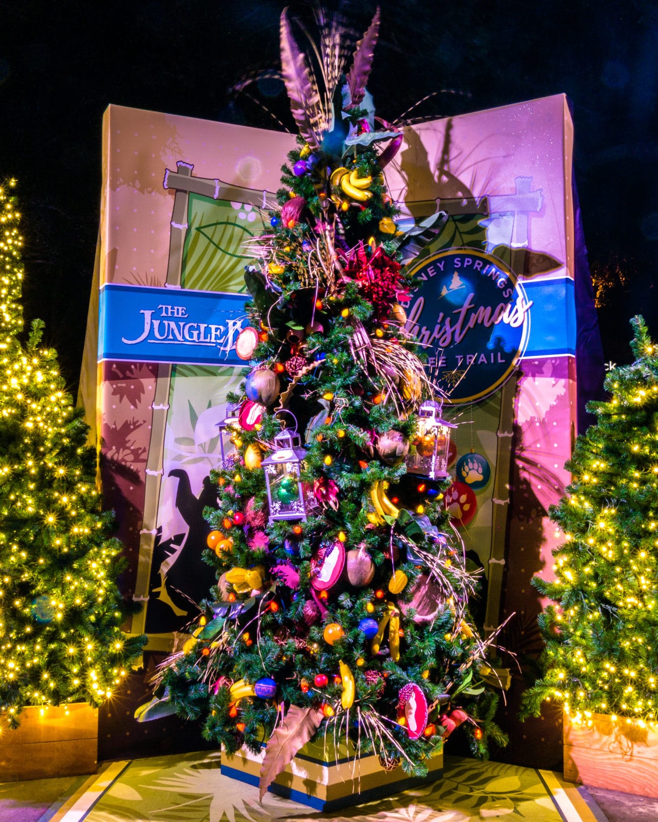 Disney Springs Christmas Tree Trail - Free Disney Things To Do Christmas