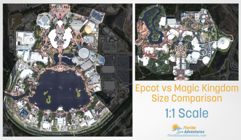 How Big is Epcot? - Walt Disney World Facts